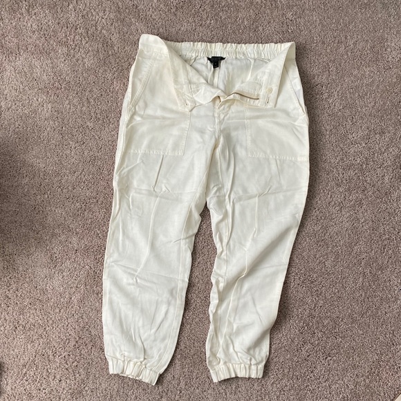 J. Crew | Pants & Jumpsuits | J Crew Weekend Linen Pant Cargo Trouser ...